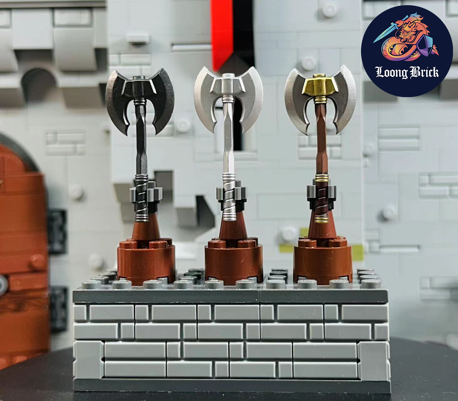 Double Headed Battle Axe – loongbrick