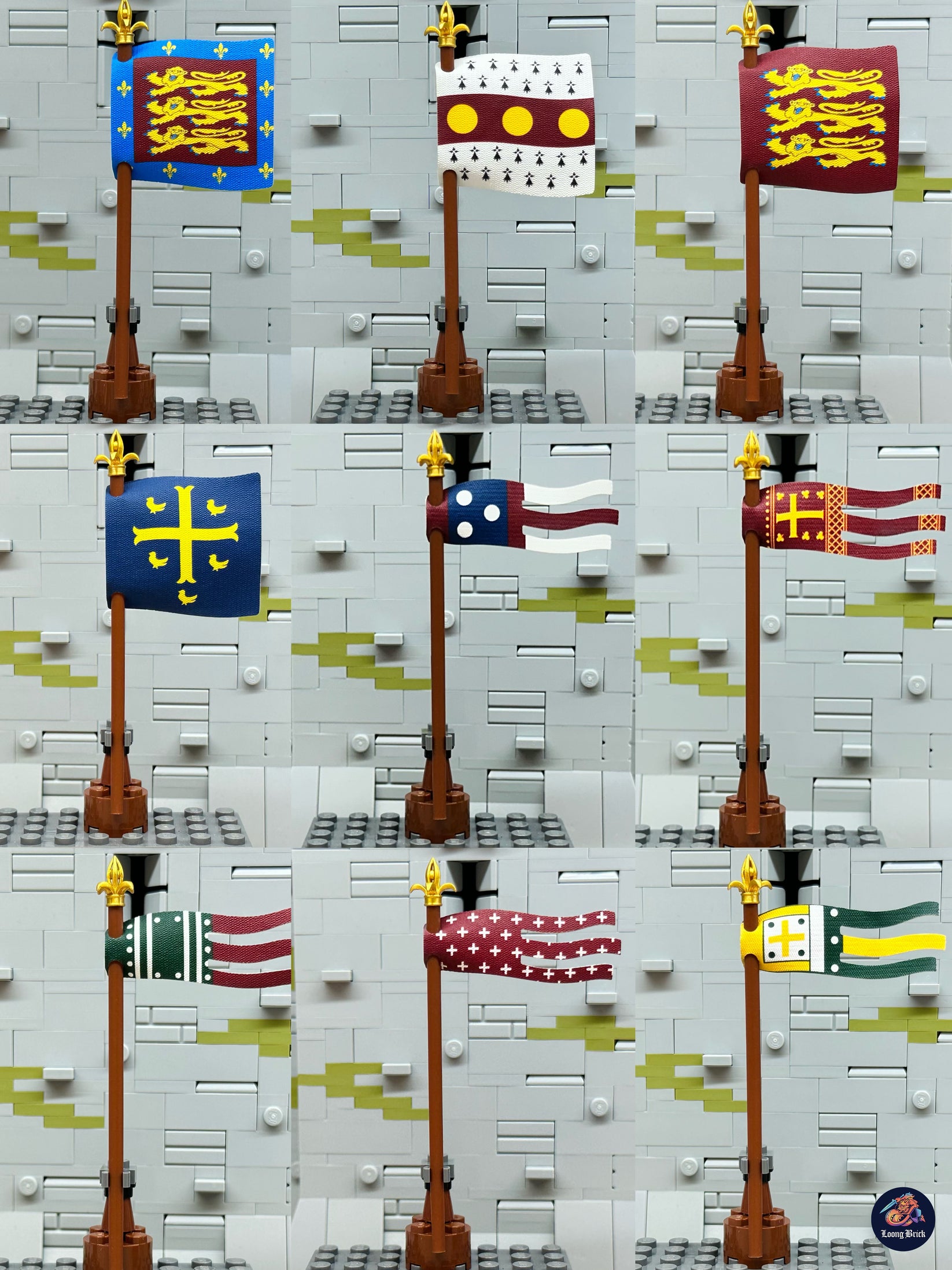 Medieval Flags – loongbrick