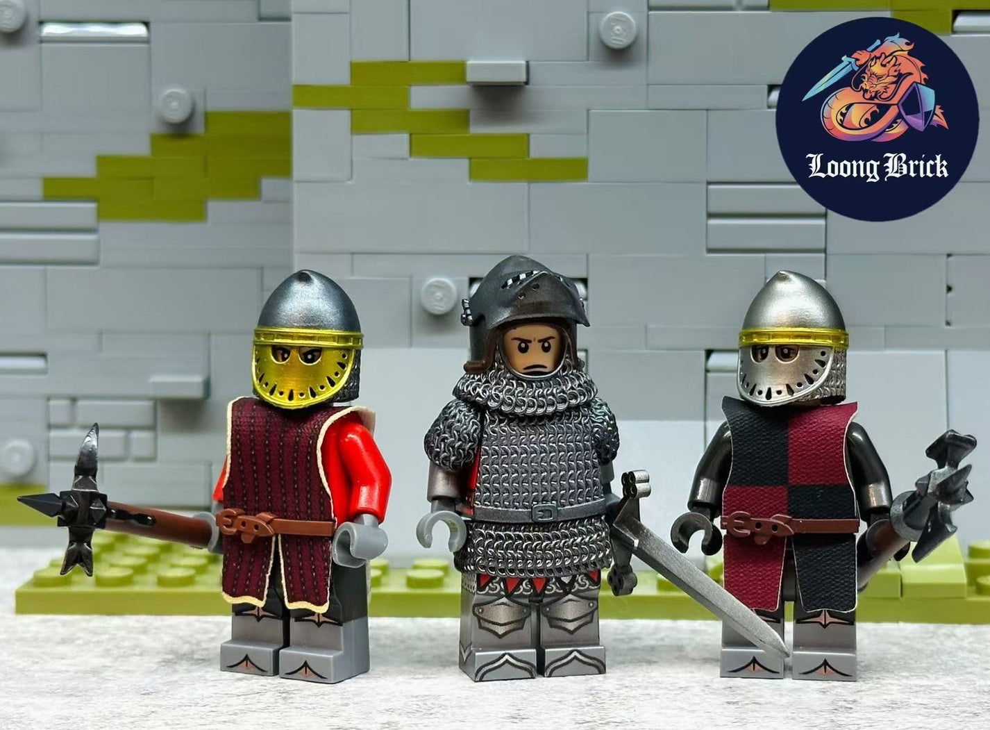 Chain Mail Armor and Spaulder – loongbrick
